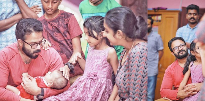 ആശാഭവനിലെ കുഞ്ഞുങ്ങള്‍ക്കൊപ്പം ക്രിസ്മസ് ആഘോഷിച്ച് ജയസൂര്യയും കുടുംബവും ...