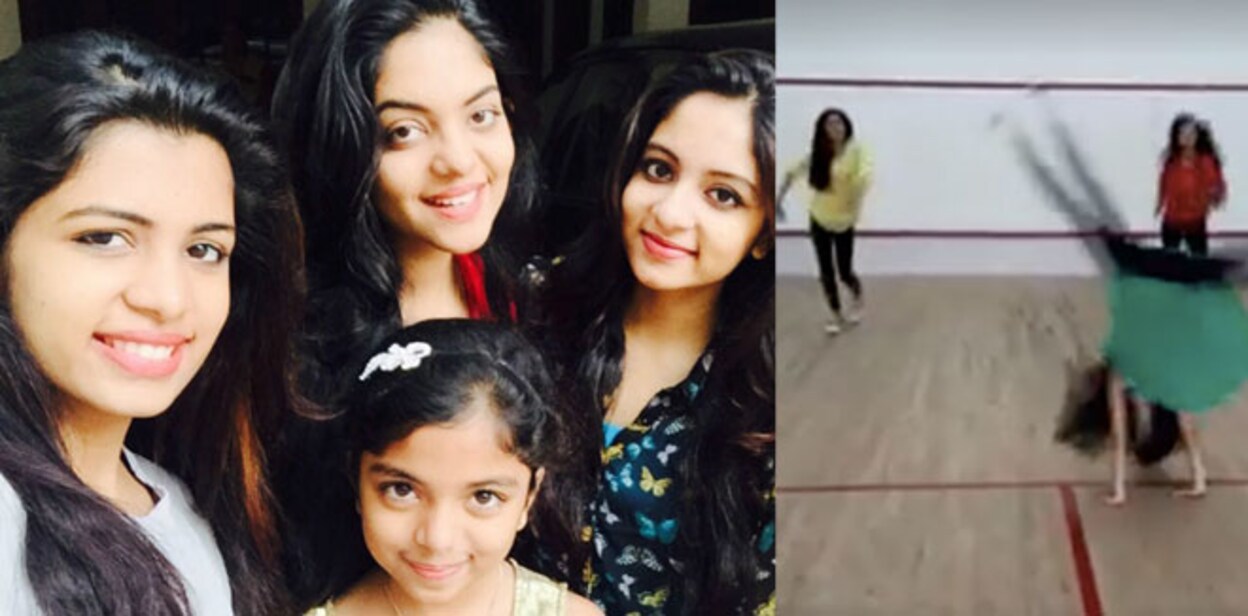 കാണികളുടെ മനസ് കട്ടെടുത്ത് കൃഷ്ണകുമാറിന്റെ ’കുട്ടിപ്പട്ടാളം!!’ | Krishnakumar Daughters Dance ...