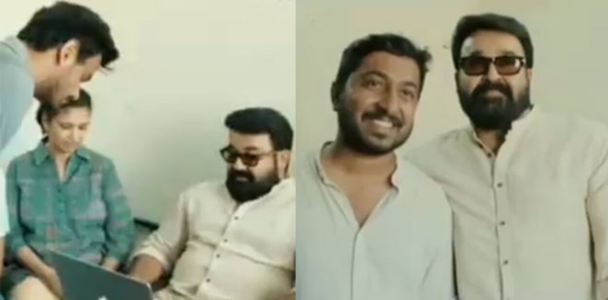 പ്രണവിന്റെ അഭിനയം കാണാന്‍ ഹൃദയത്തിന്റെ ലൊക്കേഷനില്‍ ലാലേട്ടന് ...