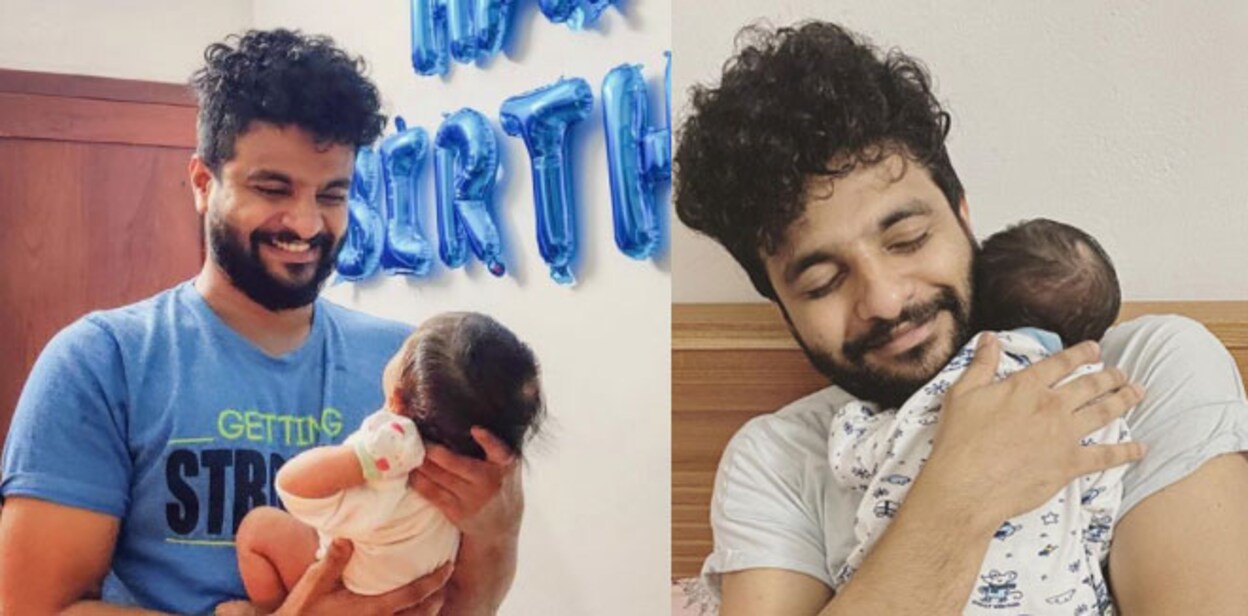 അച്ഛനായ ശേഷമുള്ള ആദ്യത്തെ പിറന്നാൾ! പൊന്നോമനയെ നെഞ്ചോട് ചേർത്ത് നീരജ്: ചിത്രങ്ങൾ ഏറ്റെടുത്ത് ...