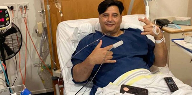 ആശങ്കകൾ ഒഴിഞ്ഞു, ആശുപത്രിയിൽ നിന്നുള്ള ചിത്രവുമായി നടൻ അബ്ബാസ്: പ്രാ ...