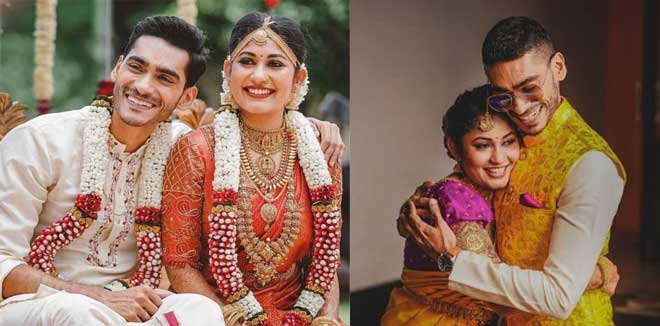 ഇനി ഹൃദയപ്പാതിയായി ജയപ്രിയ: നടന് വിശാഖ് നായർ വിവാഹിതനായി: വിഡിയോ ... ഇനി ഹൃദയപ്പാതിയായി ജയപ്രിയ: നടന് വിശാഖ് നായർ വിവാഹിതനായി: വിഡിയോ ...