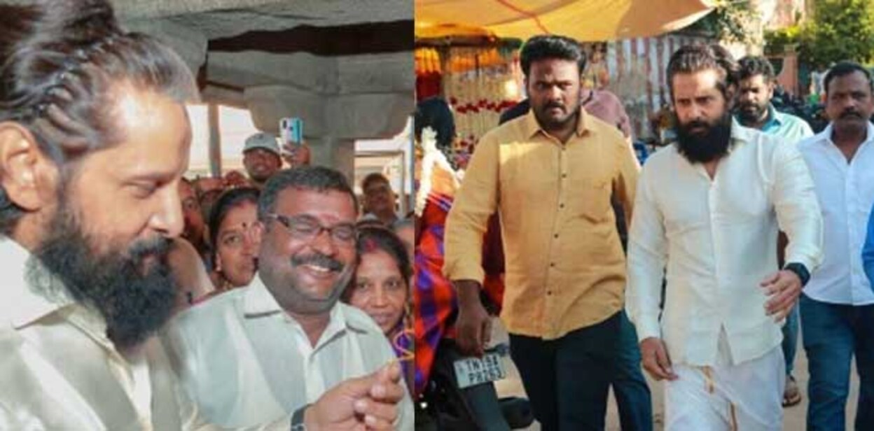 വീട്ടിലെ സഹായിയുടെ മകന്റെ വിവാഹം: താലിയെടുത്തു നൽകി വിക്രം: വിഡിയോയും ...