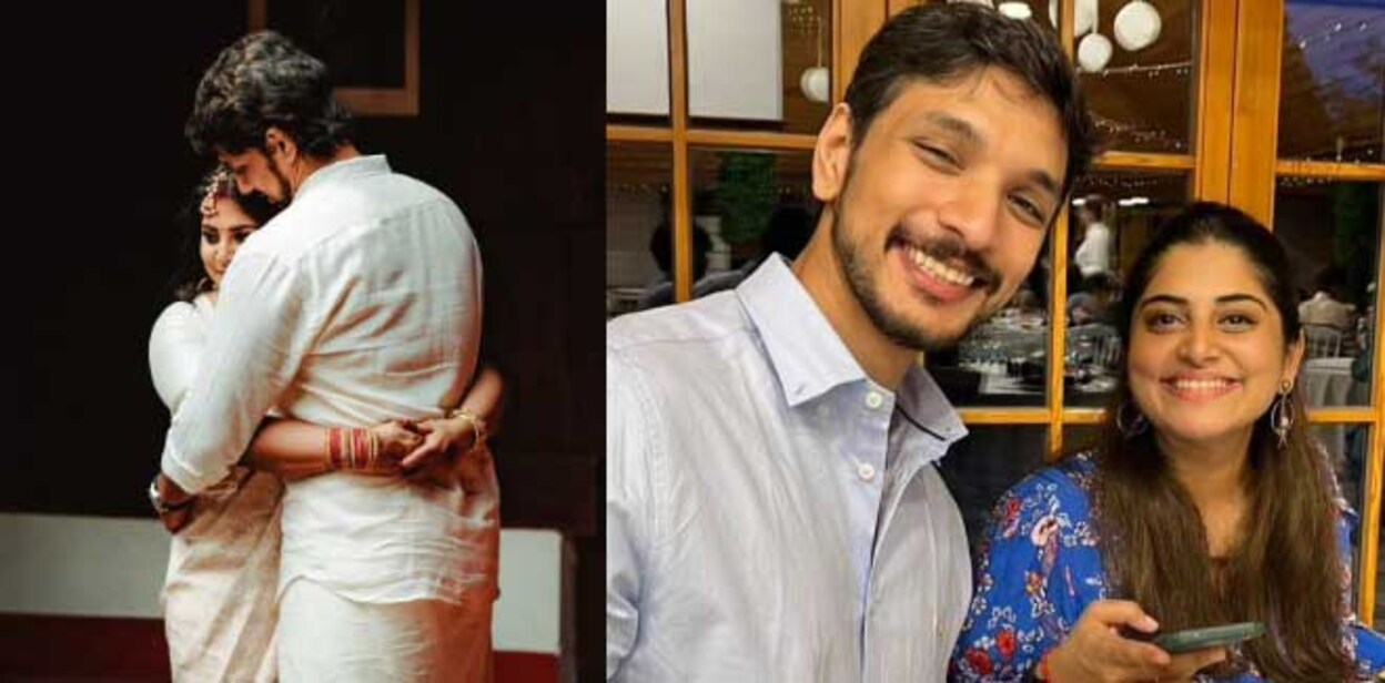 ‘എന്റെ സേഫ് പ്ലേസാണ് ഗൗതം,ഹാപ്പി ആനിവേഴ്‌സറി മൈ ലവ്’: സന്തോഷം ...