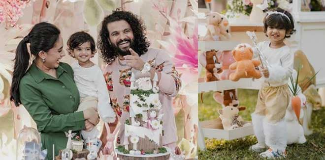 ‘ഞങ്ങളുടെ ലിറ്റിൽ ഫെയറി... രണ്ട് വയസ്സായി... ജന്മദിനാശംസകൾ നിളങ്ക ...