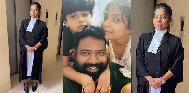 ഒരിക്കൽ പാതിയിലുപേക്ഷിച്ച ആ മോഹം ഒടുവിൽ യാഥാർഥ്യമായപ്പോൾ: അഭിഭാഷകയായി ...