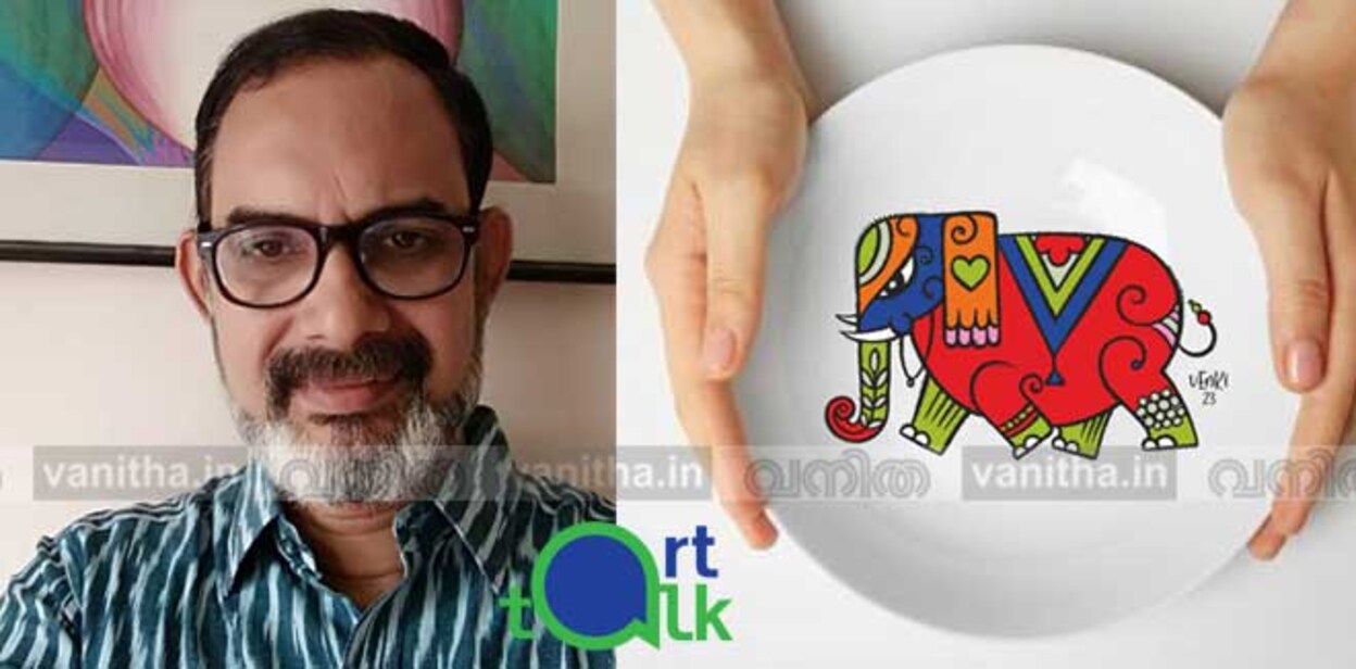 ആഹാരം കഴിക്കുന്ന പ്ലേറ്റിൽ ഒരു പെയിന്റിങ് കൂടി ആയാലോ ? കൂടുതൽ സാധ്യതകള് ...