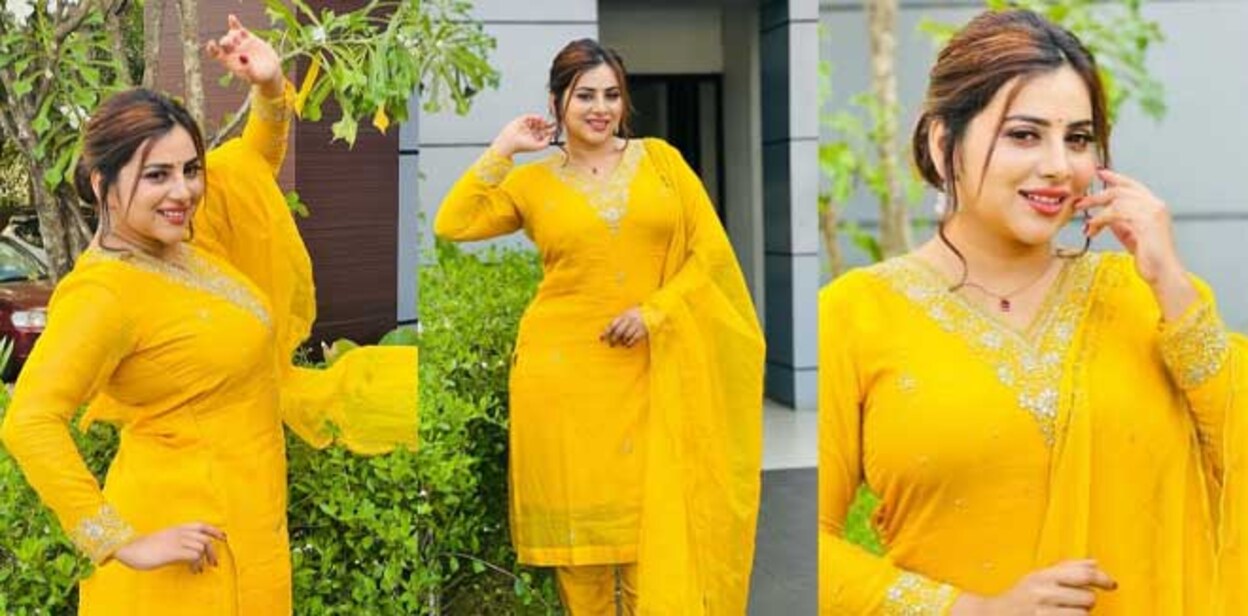 മഞ്ഞയിൽ അഴകോടെ അന്ന... പുത്തൻ ചിത്രങ്ങൾ പങ്കുവച്ച് താരം | anna reshma rajan yellow dress pics