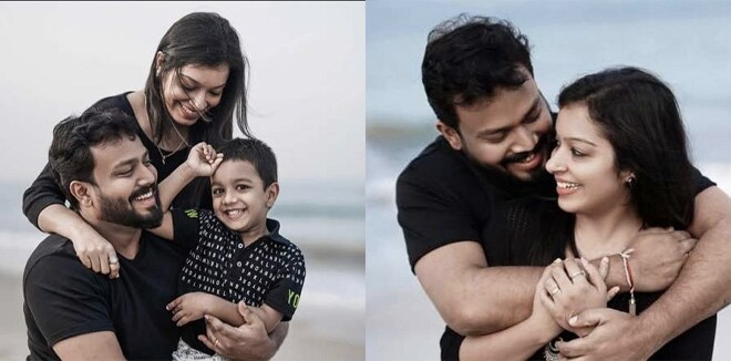‘എന്റെ ലോകം, എനിക്കു പ്രിയപ്പെട്ടവൾ;’; ക്യൂട്ട് കുടുംബ ചിത്രവുമായി ഭഗത് ...