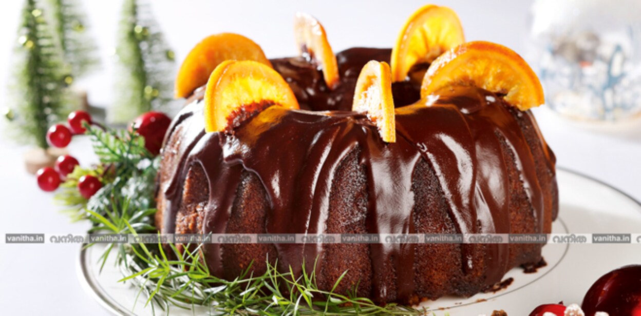 സോഫ്റ്റും ടേസ്റ്റിയുമായ ഓറഞ്ച് ബൺ കേക്ക് വിത് കോഫി ഗനാഷ്; റെസിപ്പി ...