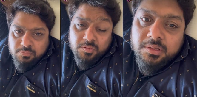 ‘മുഖത്തിന്റെ ഒരു സൈഡ് അനക്കാൻ ആകുന്നില്ല’: ബെൽസ് പാൾസി: നടൻ മിഥുൻ രമേശ് ...