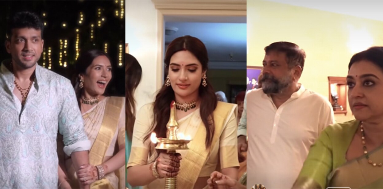 മരുമകളല്ല, മകൾ... ആരതിയുഴിഞ്ഞ് പാർവതി, നിറകണ്ണുകളോടെ താരിണി: മനസു ...